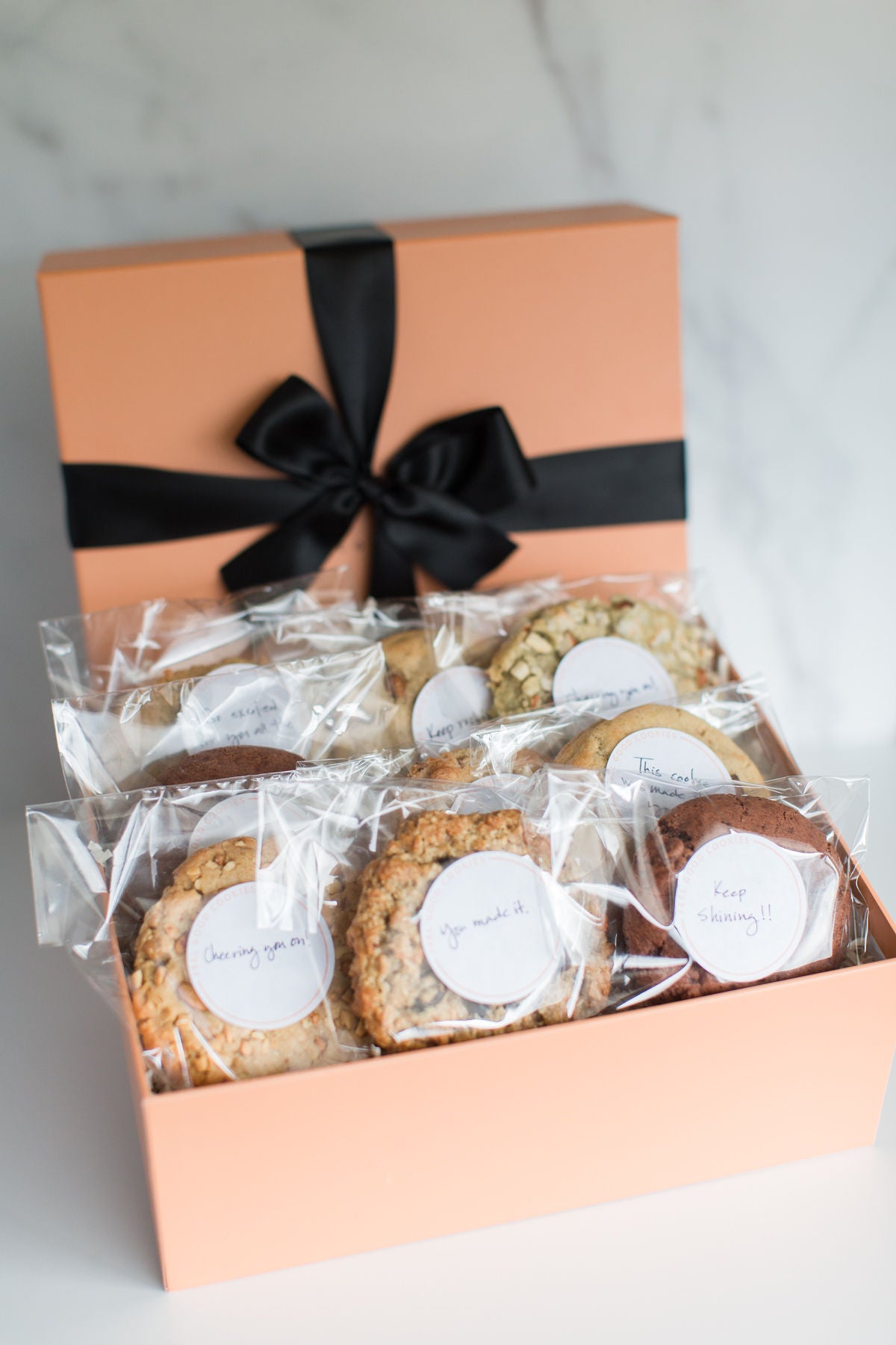 Box of 12 Personalized Cookies Gift Box – Feel Good Cookies
