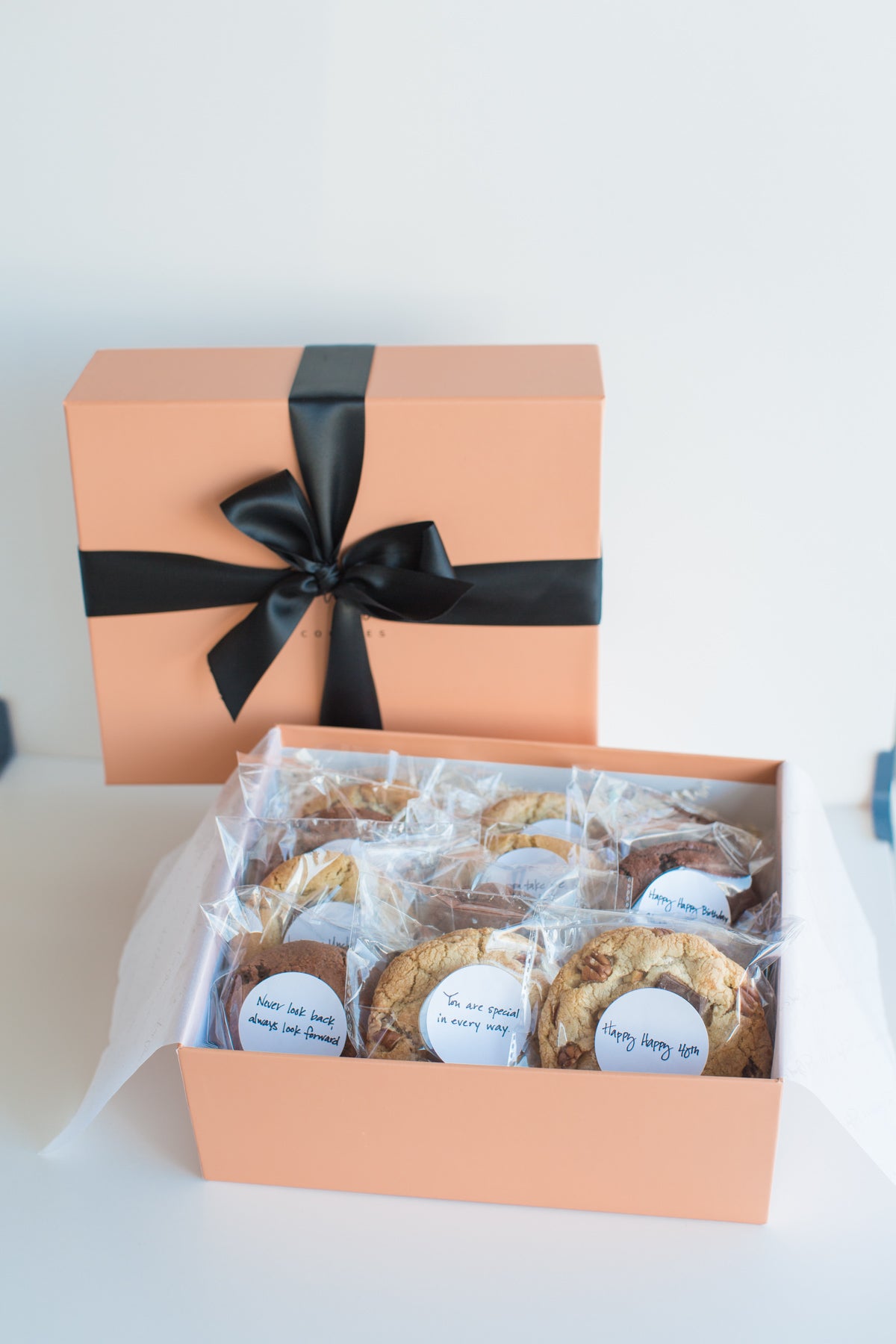 Box of 8 Personalized Cookies Gift Box – Feel Good Cookies